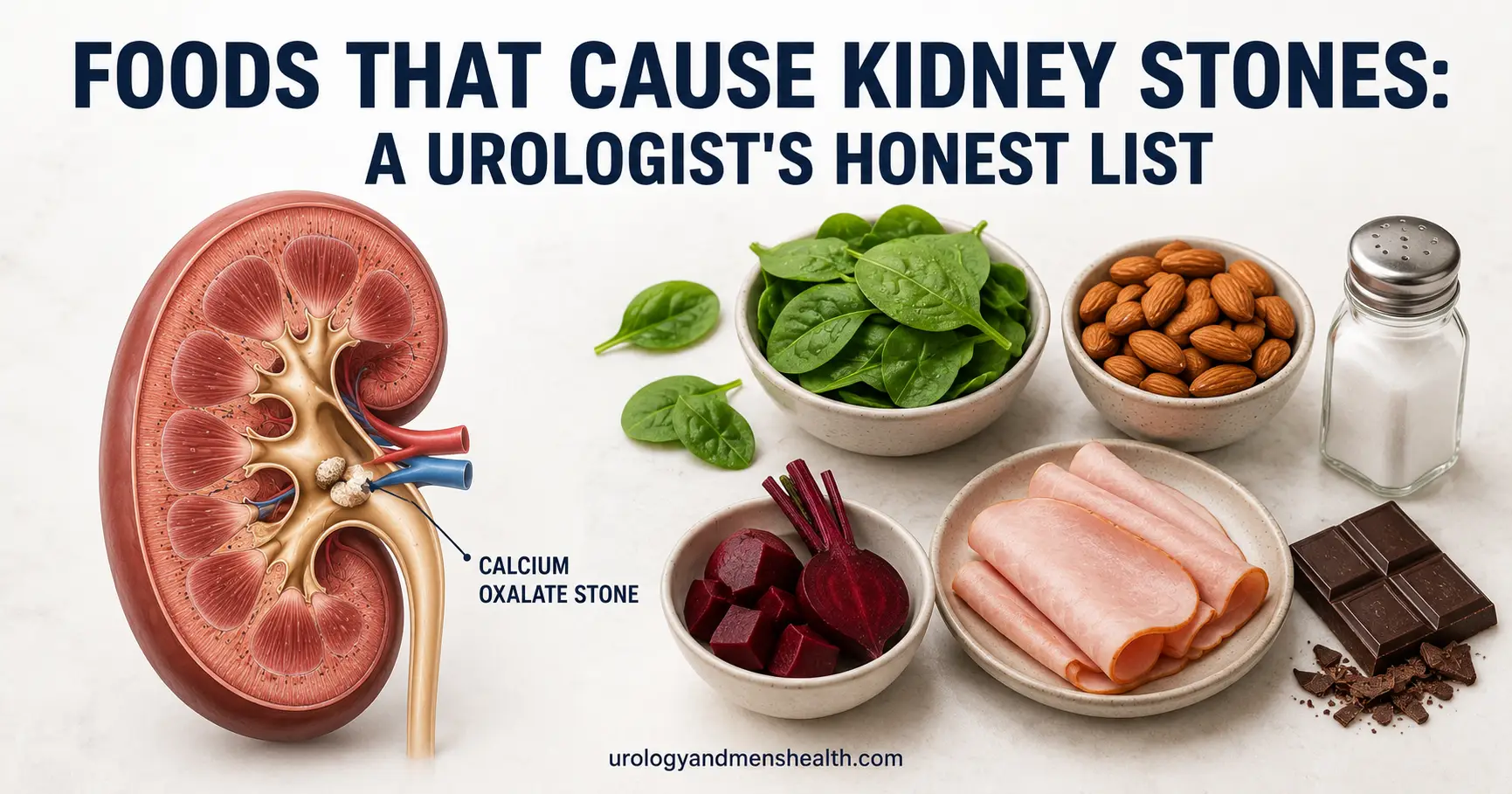 Foods That Cause Kidney Stones: A Urologist's Honest List